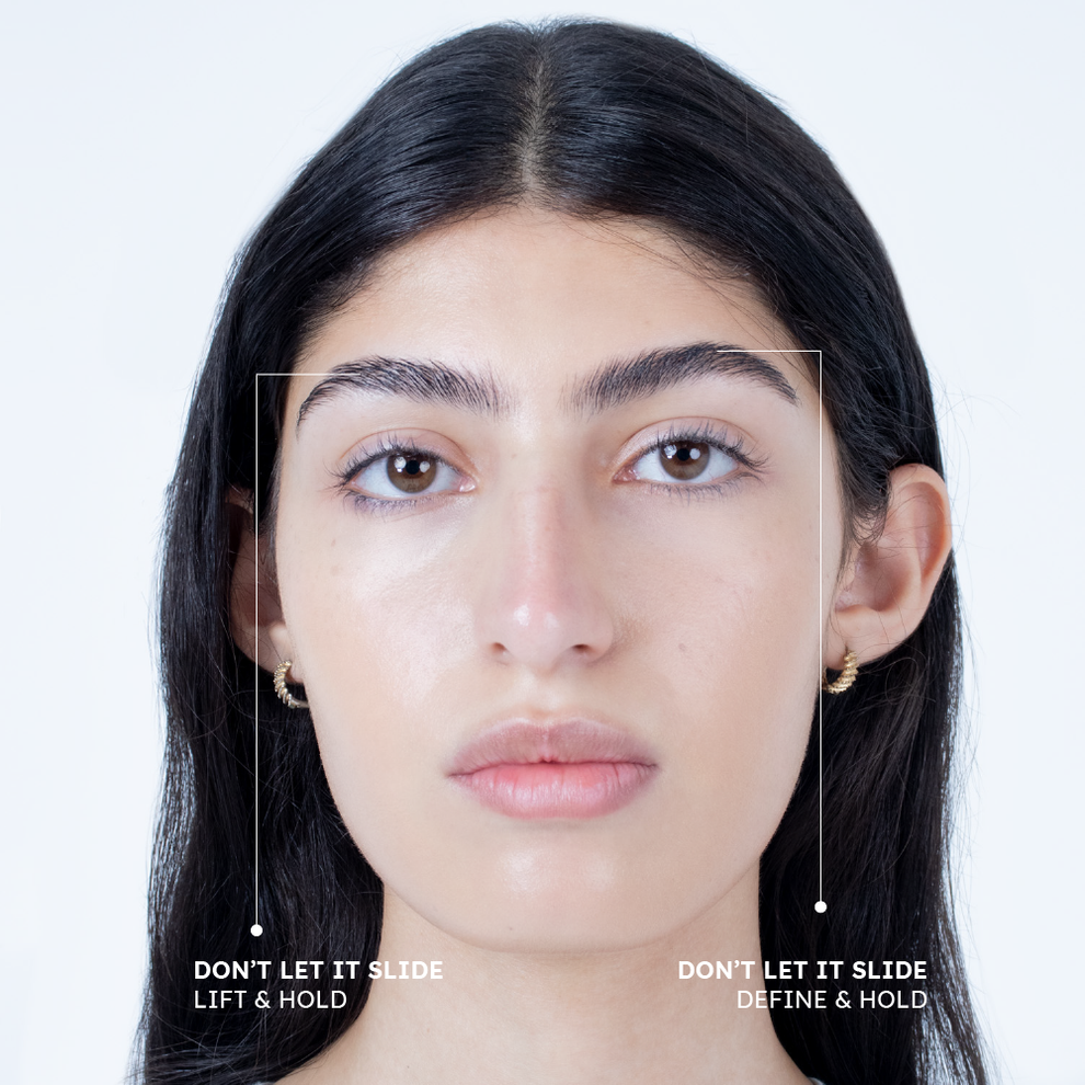 Don’t Let It Slide Define & Hold Clear Brow Gel – Laqué